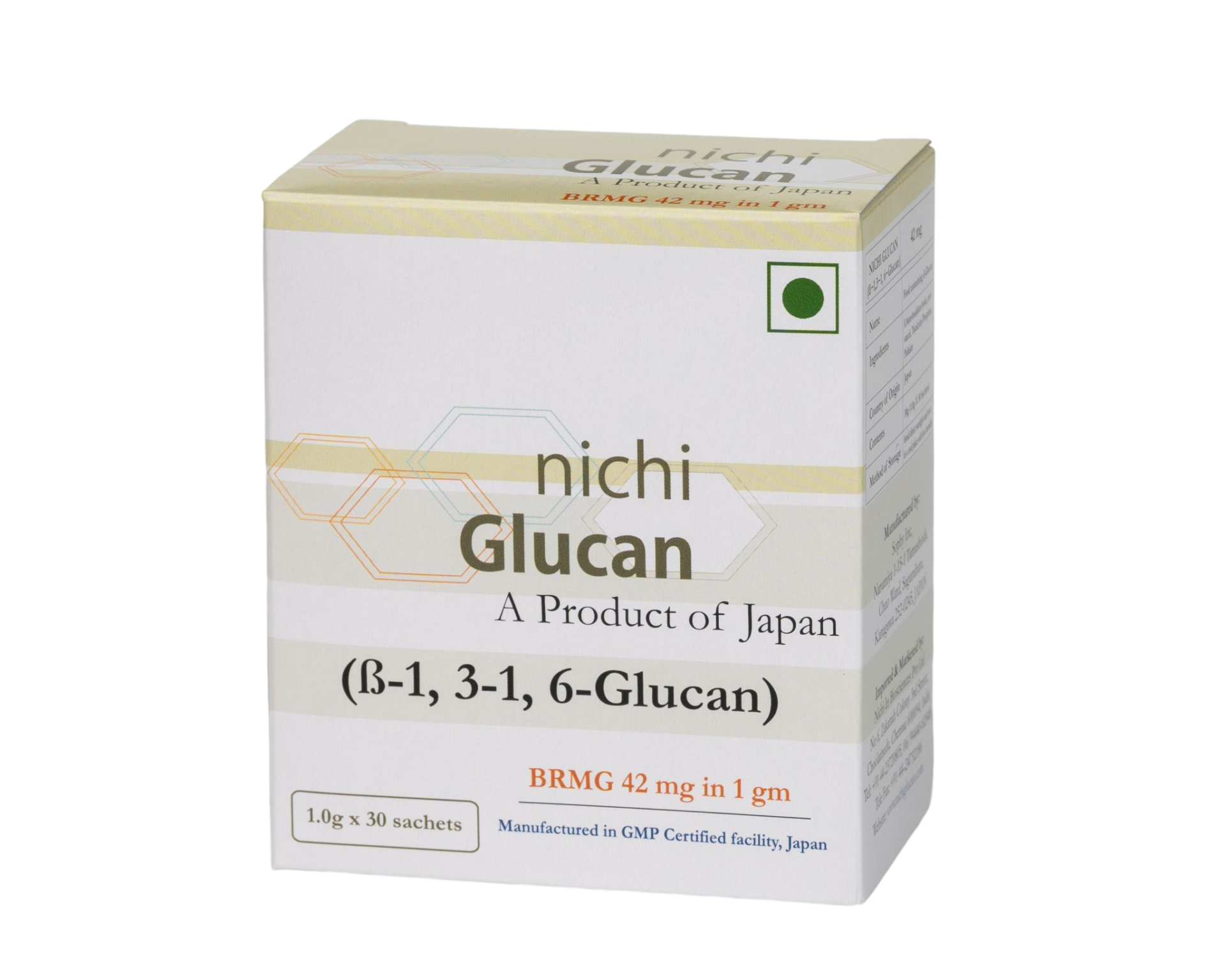 Food Supplement - nichi Glucan, neu REFIX - GN Corporation